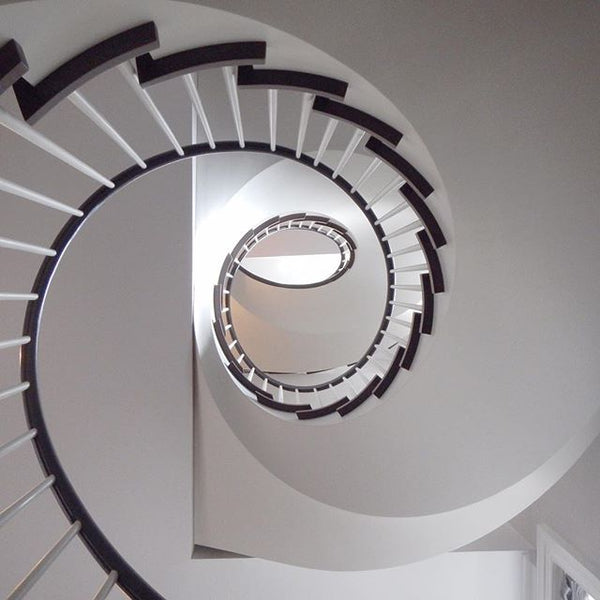 Leather Wrapped Handrails